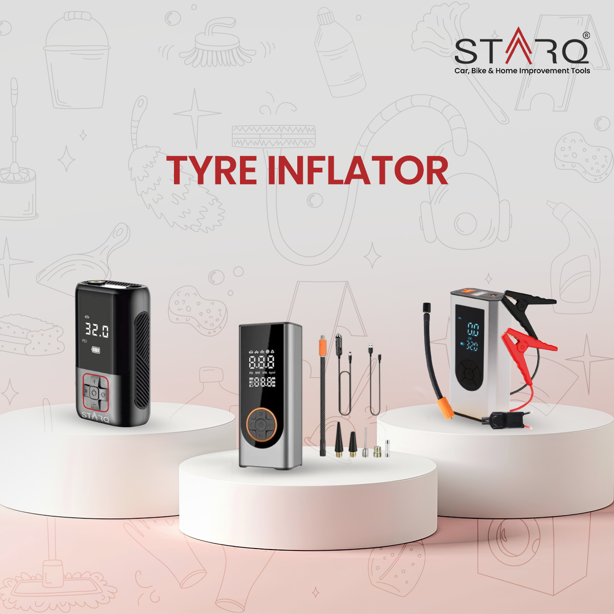 TYRE INFLATOR – Starq Retails