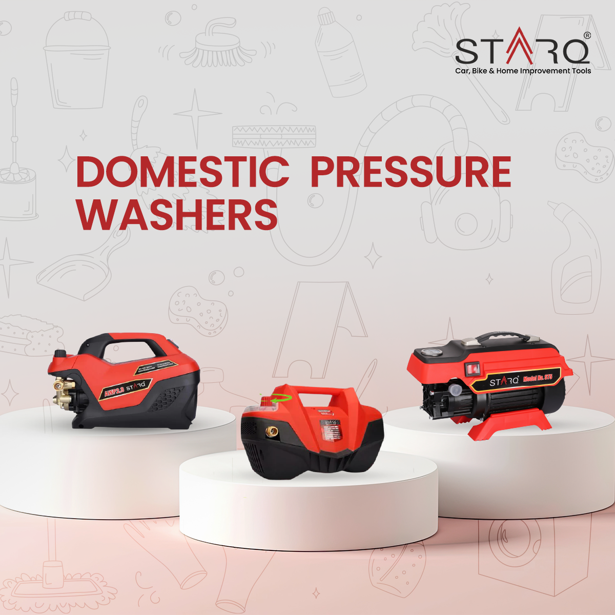 DOMESTIC PRESSURE WASHERS – Starq Retails