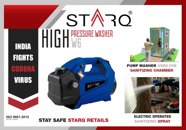 STARQ W6 220 Bar High pressure washer – Starq Retails